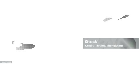 픽셀 지도입니다 벡터 점선된 지도 흰색 배경에 고립입니다 지도의 추상적인 컴퓨터 그래픽입니다 벡터 일러스트 레이 션 0명에 대한 스톡 벡터 아트 및 기타 이미지 Istock