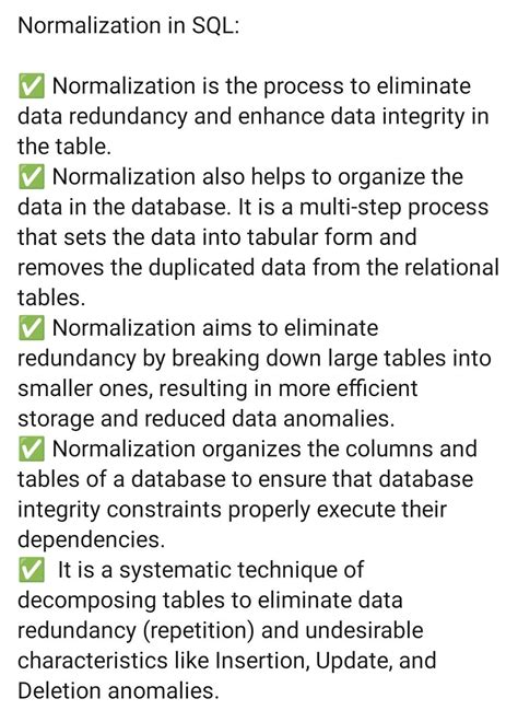 Manoj Patil On Linkedin Normalization Sql Linkdin Post