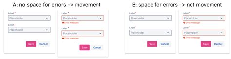 Input Fields Is It Ok For A Form Element To Shift When A Related