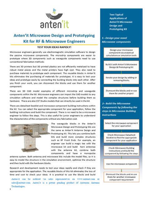 microwave design and prototyping kit pdf computational