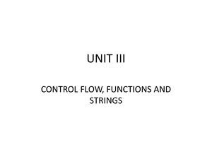 Unit 2 Assignment PSPP GE 3151 PROBLEM SOLVING AND PYTHON