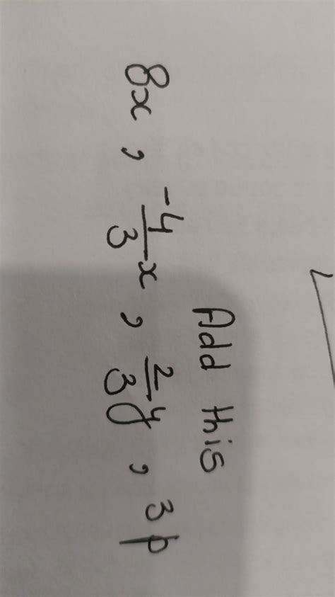 Add This8x3−4 X32 Y3p Filo