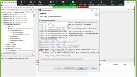 Create Abap Cds View With Joins Case Statement Youtube