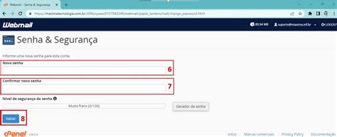 Wiki Como Alterar A Senha Do Webmail Data Center Nordeste