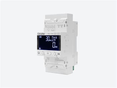 Rgu 10a Residual Current Relay Type A Circutor