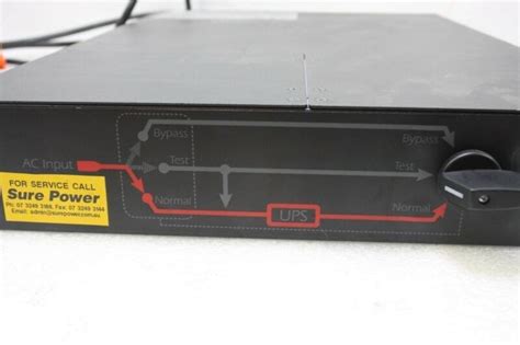 Apc Sbp6krmi2u Service Bypass Panel Bypass Switch 32a 7680 Watts Va Auschoice