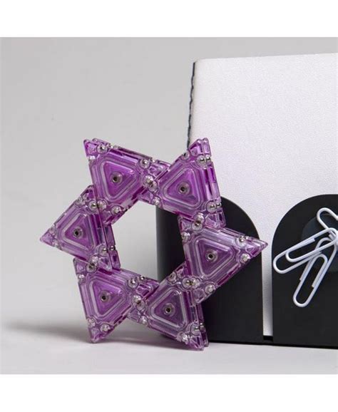 Speks Quartz Pyramid Magnetic Triangles Set Of 12 Fidget And Building Toy Macys