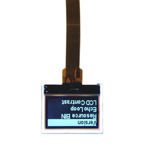 Small Size Led Backlight Display 128x64 Monochrome Cog Lcd Screen