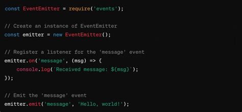 Ajay Sheokand On Linkedin Javascript Eventemitters Nodejs
