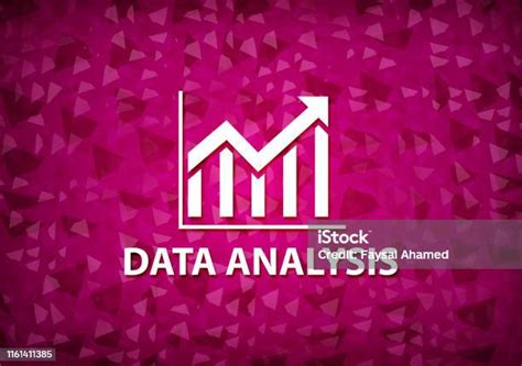 Latar Belakang Analisis Data Merah Muda Ilustrasi Stok Unduh Gambar Sekarang Istock