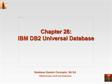 ppt chapter 28 ibm db2 universal database powerpoint presentation