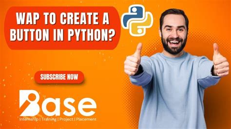 wap to create a button in python ibase electrosoft llp