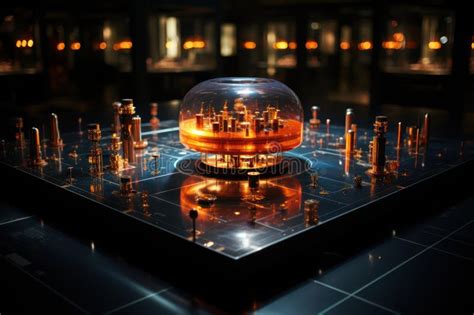 Quantum Computing Concept Image Ai Generated Stock Illustration Illustration Of Algorithms