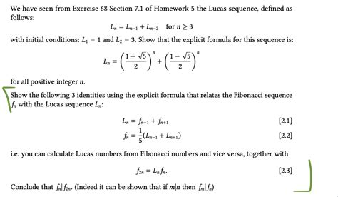 Solved We Have Seen From Exercise 68 Section 7 1 Of Homework