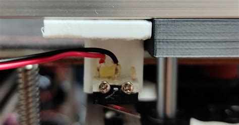 Micro Switch Mount For 2020 Aluminum T Slotted Profile With Freecad Source By T Nissie