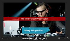 Cara Saya Mengatasi This Effect Requires GPU Acceleration