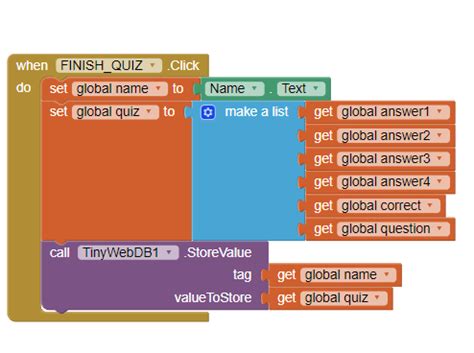 Help With TinyWebDB For Quiz MIT App Inventor Help MIT App Inventor Community