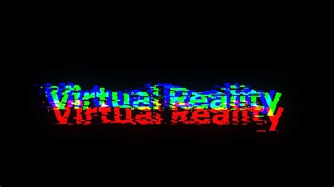 Premium Photo 3d Rendering Virtual Reality Text With Screen Effects