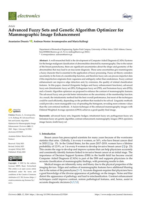 pdf advanced fuzzy sets and genetic algorithm optimizer for