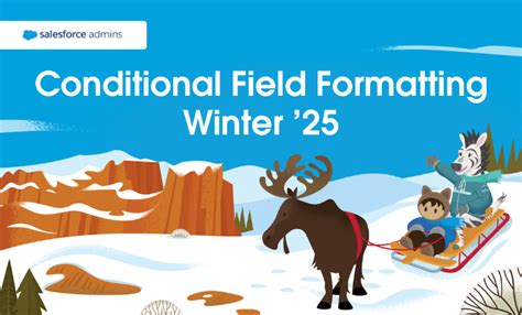 Conditional Field Formatting Winter 25 Be Release Ready Salesforce