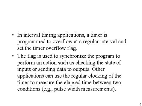 The 8051 Microcontroller Chapter 4 Timer Operation Timer