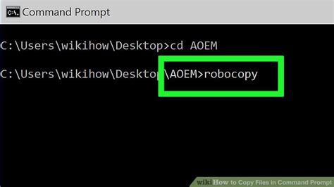 How To Copy Files In Command Prompt With Pictures Wikihow