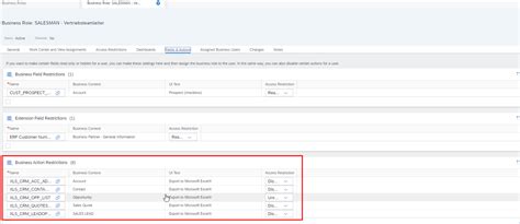 Solved C4c Authorizationrole Management Excel Download Sap