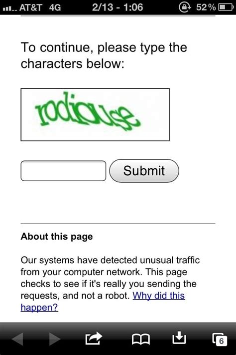 is anybody else getting this in safari while using their cellular