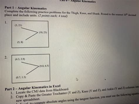 Angular Kinematics Part Angular Kinematics Chegg