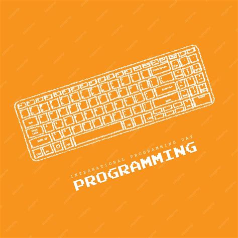 Premium Vector Hand Drawn Design Of Keyboard For Computer Or