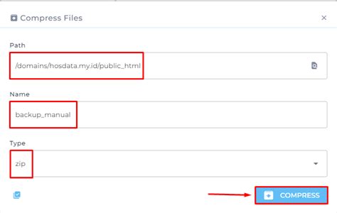 Cara Backup Manual Pada Hosting Directadmin Hostdataid