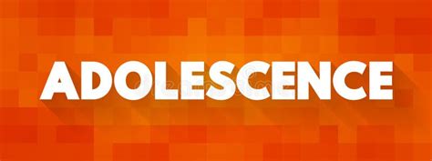 Adolescence Is A Transitional Stage Of Physical And Psychological