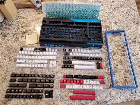 [us In] [h] Leopold Fc980m Qmk Hotswap Jtk Aj Kira96 Blue Replacement