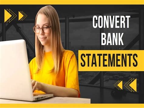Quick Convert Bank Statements To Excel Csv Or Quickbooks Upwork