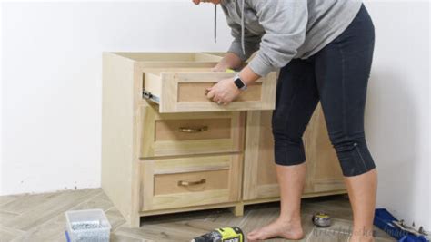 How To Attach Drawer Fronts Houseful Of Handmade