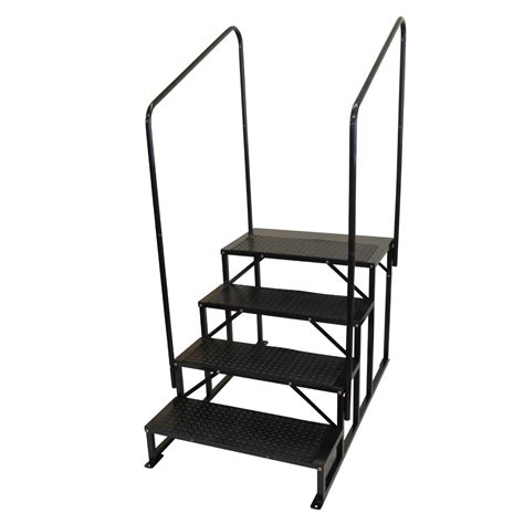 4 Tier Portable Staging Steps Securefix Direct
