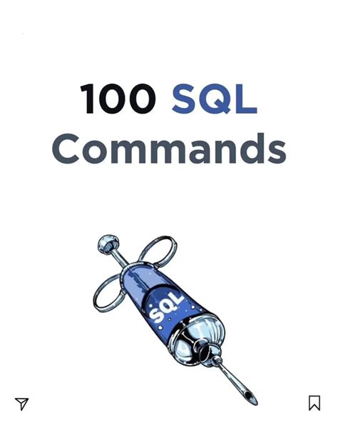 Unique Ideas 100 Sql Commands By Codeinqueries Facebook