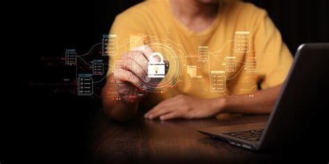 premium photo cyber security concept login user identification information security and