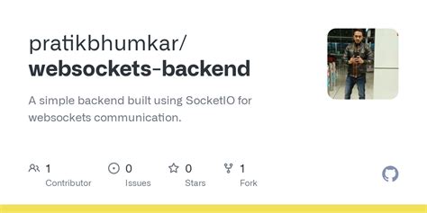 Github Pratikbhumkarwebsockets Backend A Simple Backend Built Using
