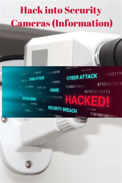 Hack Into Security Cameras Information Securities Cameras