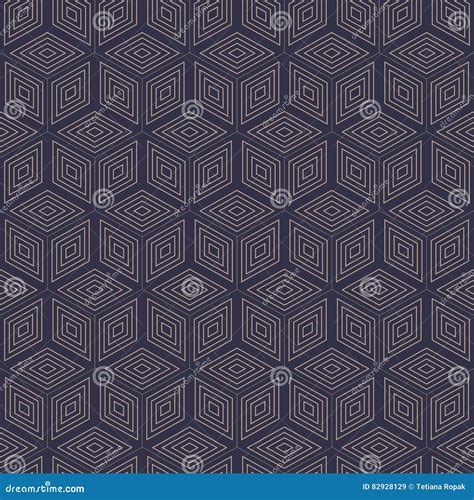 Geometric Polygon Seamless Pattern Fashion Graphic Design Vector Illustration Background Design