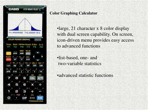 PPT TI PLUS GRAPHING CALCULATOR PowerPoint Presentation Free Download ID