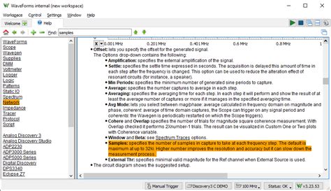 Ad3 Network Analyzer Traces Very Noisy Test And Measurement