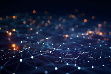 Premium Photo Network Connection Background Technology Network Background Network Background