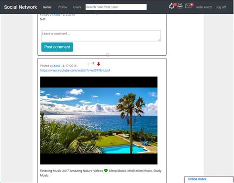 Github Chelnerusocial Network A Social Network Web Application Made With Mvc 5