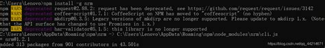 node js 使用 nrm 报错：code ‘err invalid arg type‘ 解决 更改镜像源地址 invalid argument type node csdn博客