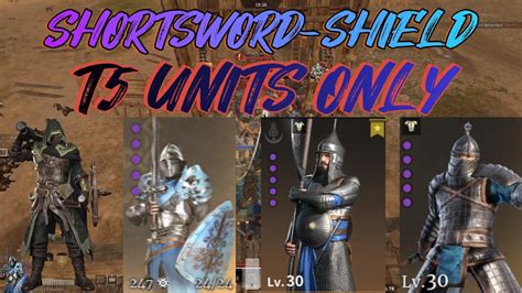 Shortsword Shield Fun Only Gold Units Op Youtube