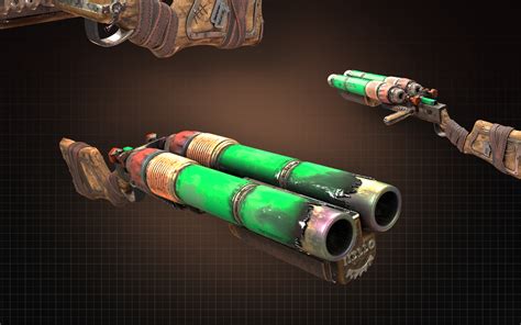 Double Barrel Shotgun For RUST On Behance Double Barrel Shotgun For RUST On Behance