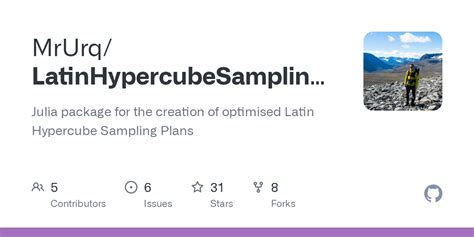 Github Mrurqlatinhypercubesamplingjl Julia Package For The Creation Of Optimised Latin