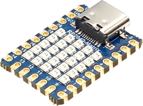 ARCELI Microcontroller Chip Flash MCU Board RP LED Matrix Development Board Pico Like MCU